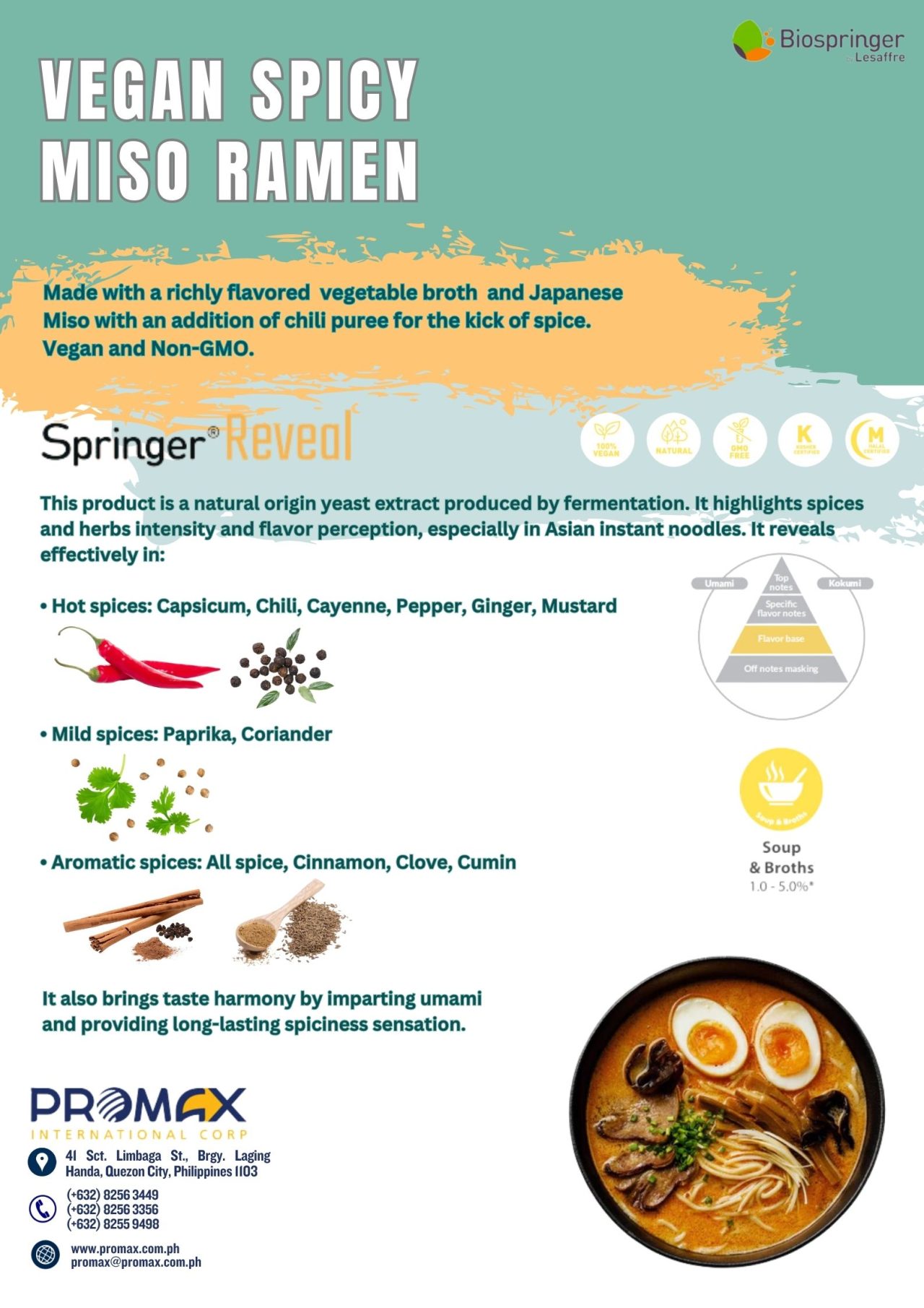 Yeast Extract Application on Instant Noodles | Promax International Corp